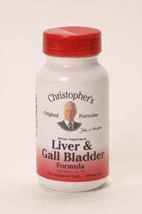 🌺 Dr. Christopher's Liver & Gall Bladder Formula Capsules - Dr. Christopher's Herbs