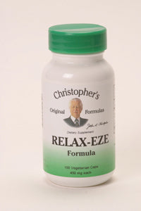 🌺 Dr. Christopher's Relax-Eze Formula Capsules - Dr. Christopher's Herbs