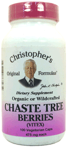 🌺 Dr. Christopher's Chaste Tree Berry Capsules - Dr. Christopher's Herbs