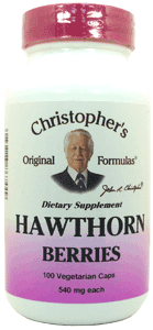 🌺 Dr. Christopher's Hawthorn Berry Capsules - Dr. Christopher's Herbs