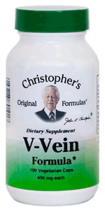 🌺 Dr. Christopher's V-Vein Formula Capsules - Dr. Christopher's Herbs