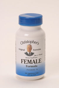 🌺 Dr. Christopher's Female Tonic Formula Capsules - Dr. Christopher's Herbs