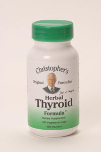 🌺 Dr. Christopher's Herbal Thyroid Formula Capsules - Dr. Christopher's ...